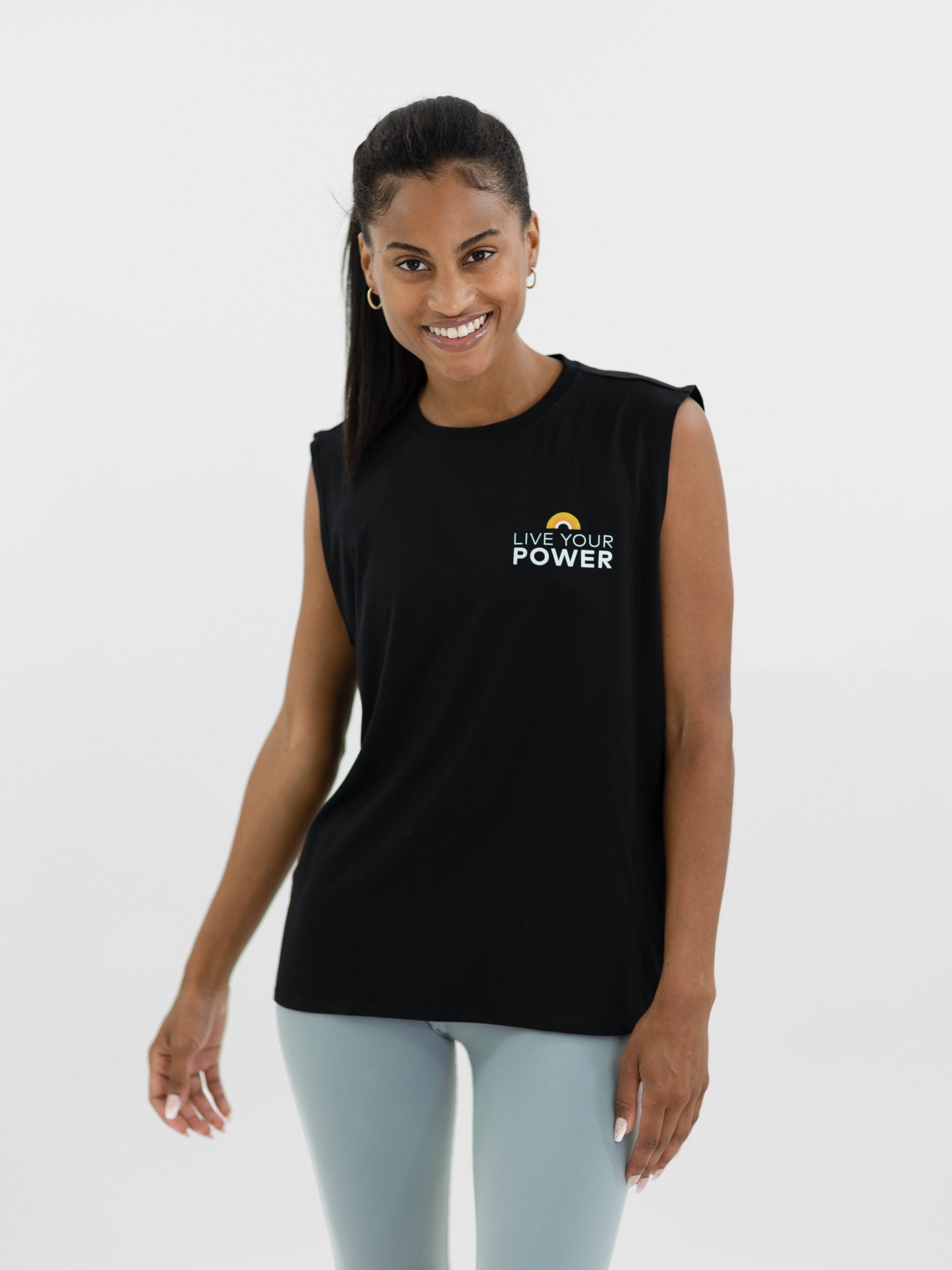 CorePower Yoga Unisex Live Your Power Tank - FINAL SALE